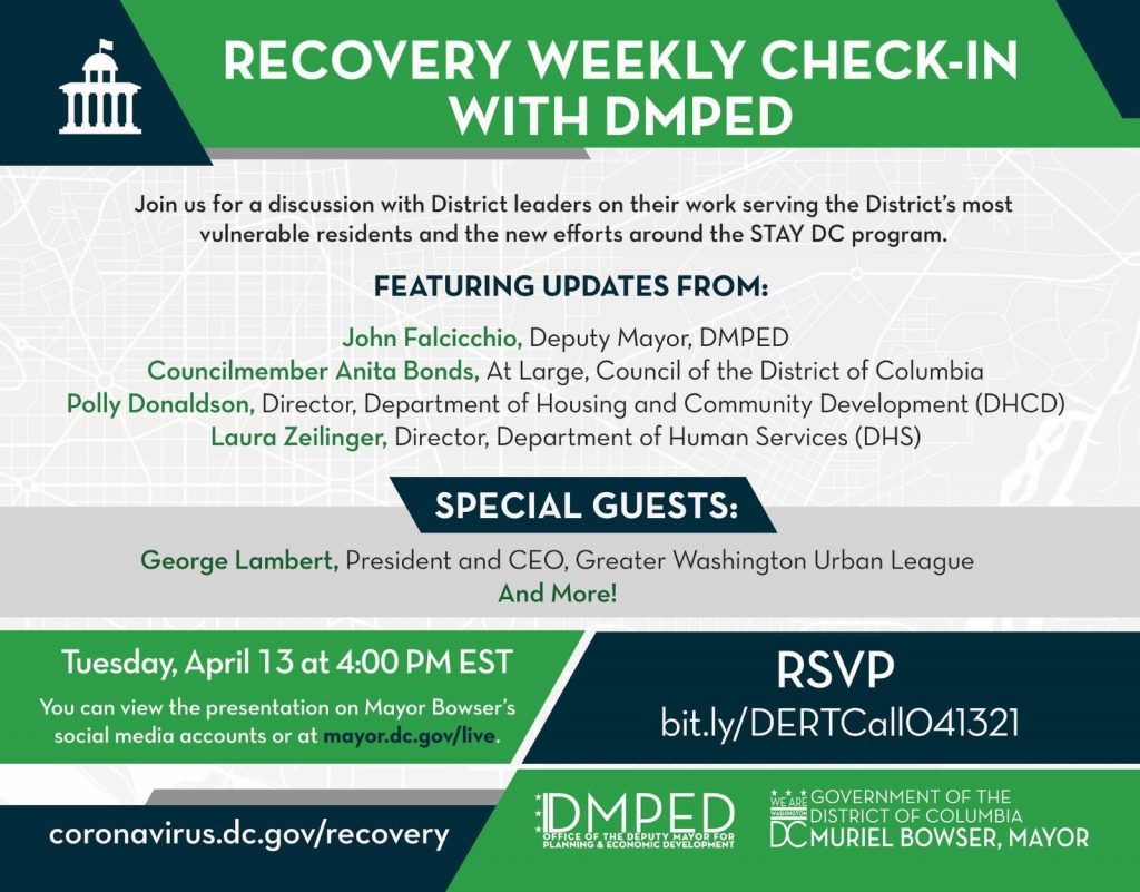 Recovery Weekly Check-In with DMPED - The Community Partnership